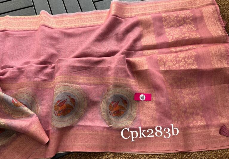 Linen Soft Silk Sarees | siri designers