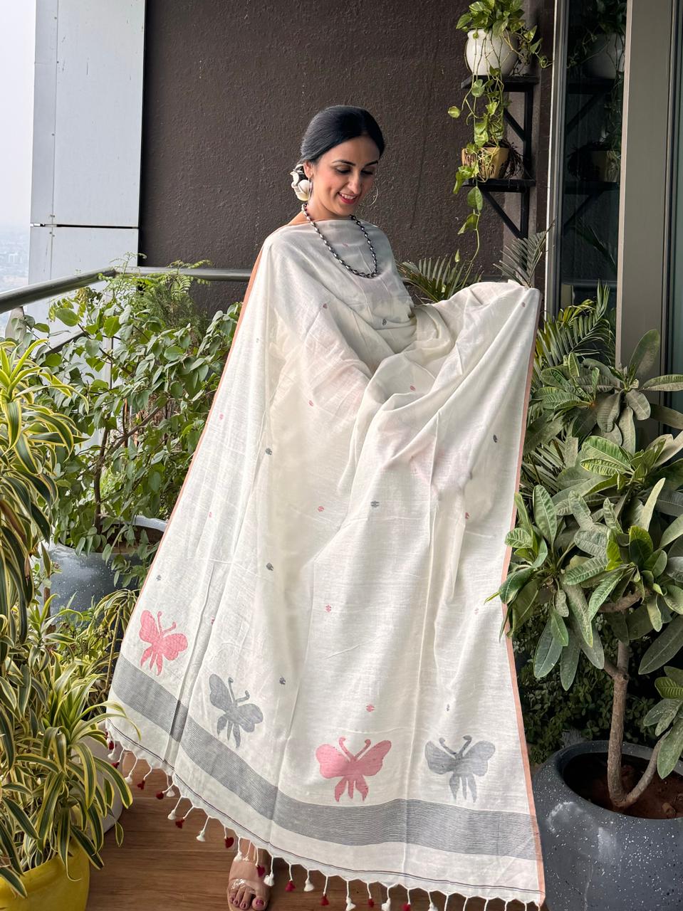 Latest Cotton Jamdhani Suits | siri designers