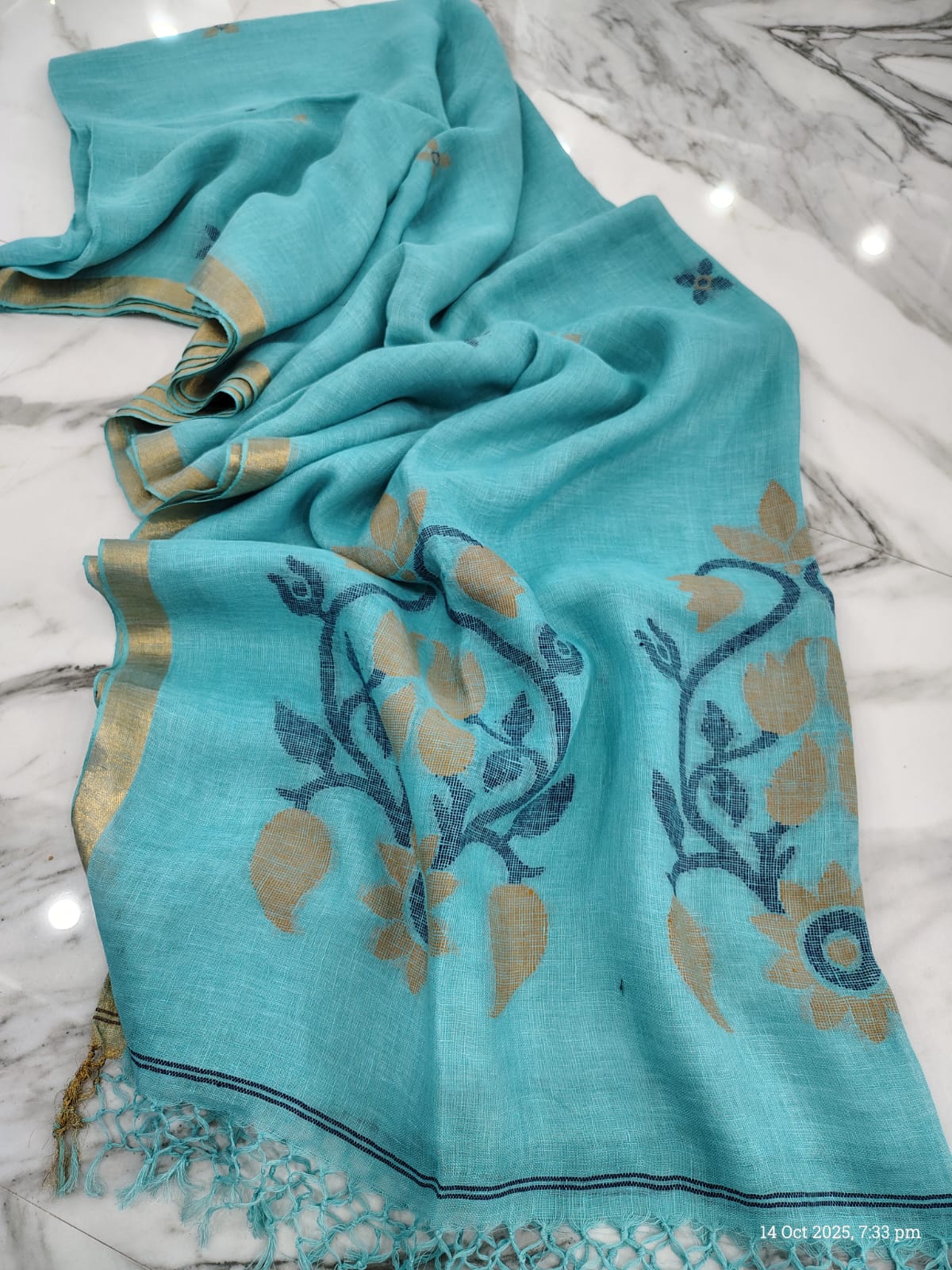 Pure Jayshree Linen Sarees | siri designers